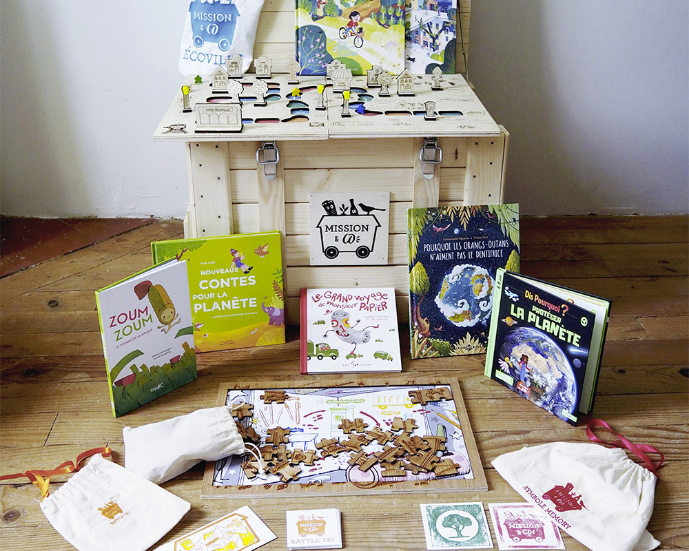 Mallette pédagogique Mission&CO - Grains d'Art